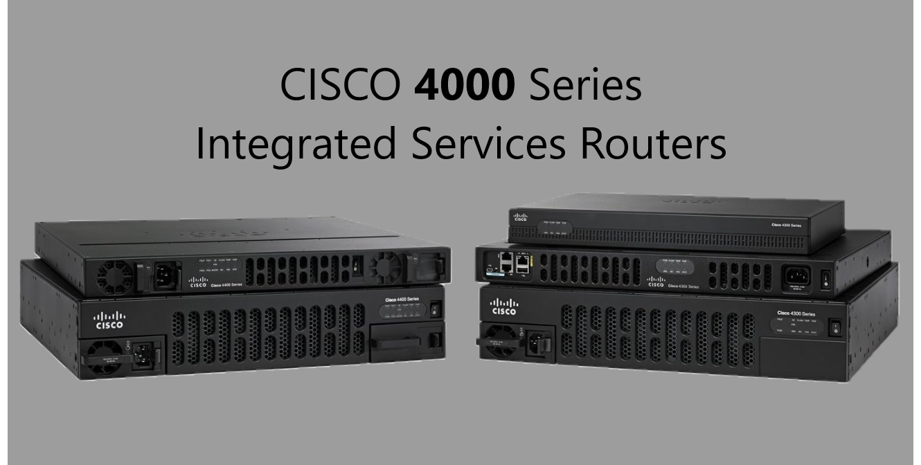La serie de routers Cisco 4000 redefine el rol tradicional de los ...